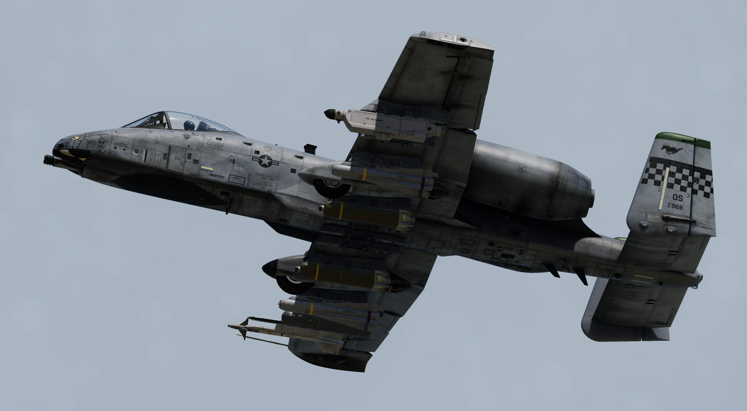 A-10C II 163rd FS Black snake Fort Wayne